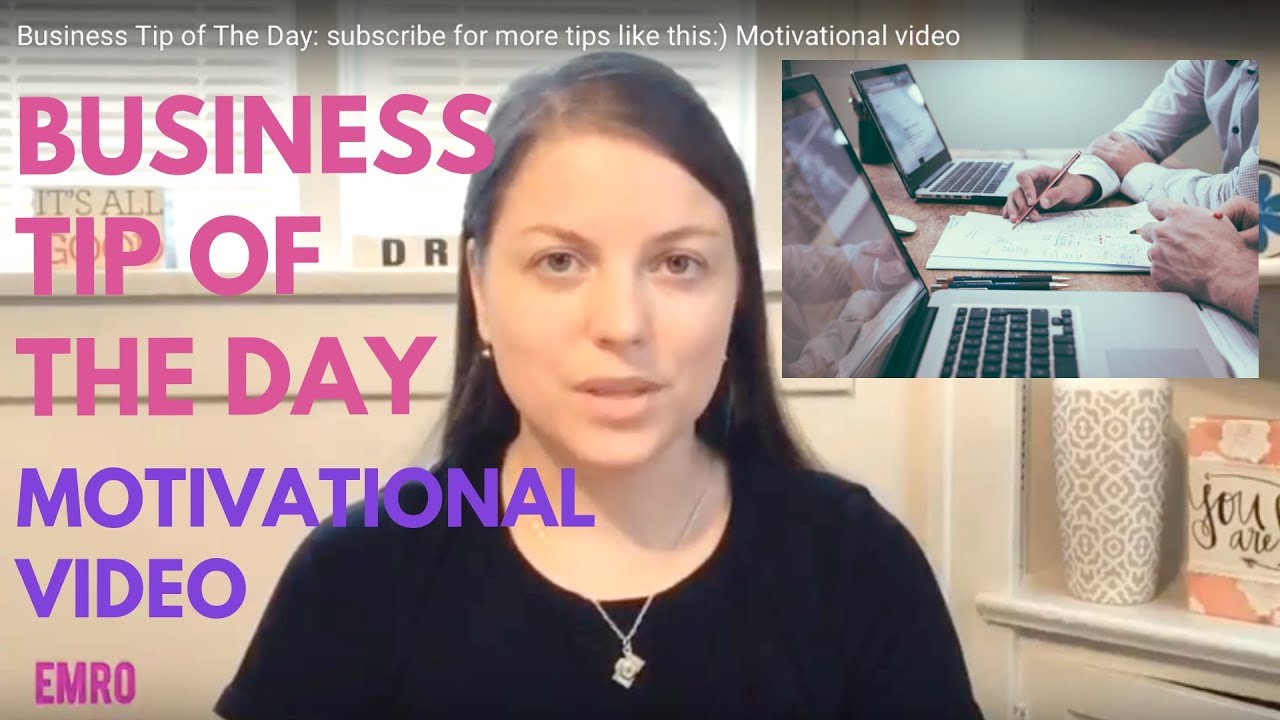 Business Tip of The Day: subscribe for more tips like this ...