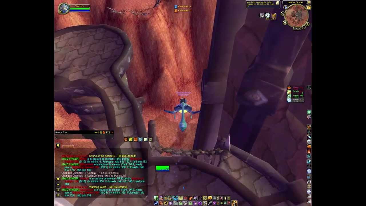 Magtheridon's Lair Entrance - YouTube