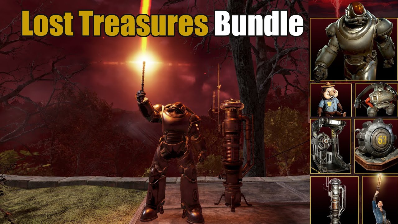 Lost Treasures Bundle - Fallout 76 Showcase - YouTube