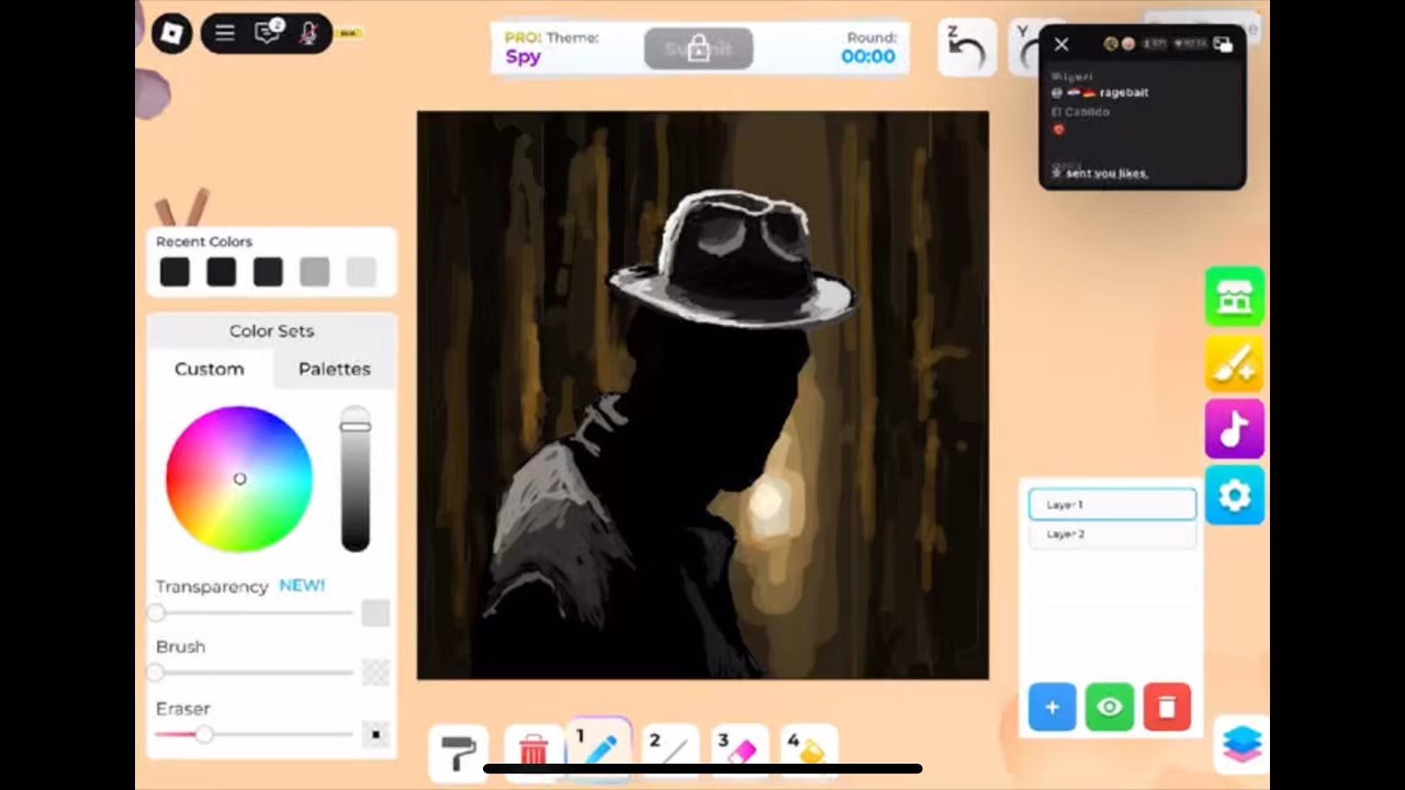 ROBLOX | SPEED DRAW | Drawing Realistic SPY in 10 minutes | Timelapse ...