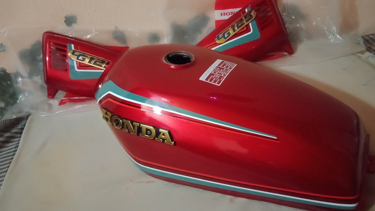 CG 125 POINTER MODEL 1985 -87 FUEL TANK AND SIDE COVERS || FULL REVIEW ...
