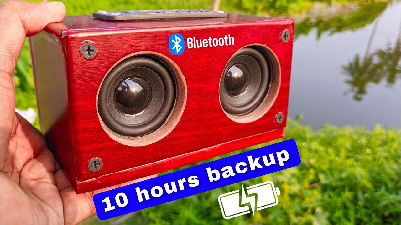 How to make Bluetooth box/how to make bluetooth speaker/making ...
