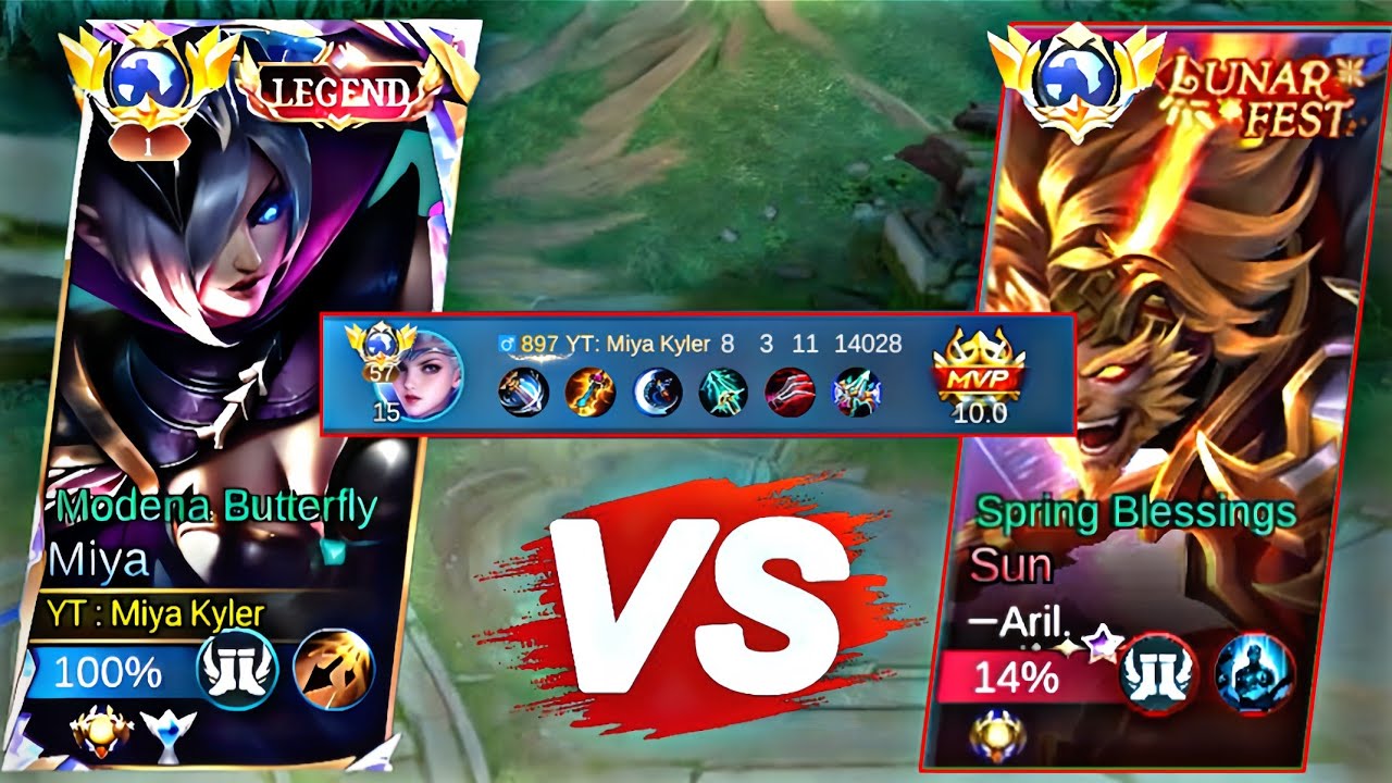 CARA MAIN MIYA SEASON 35 + ITEM MIYA META SEKARANG‼️BUILD MIYA TERSAKIT ...