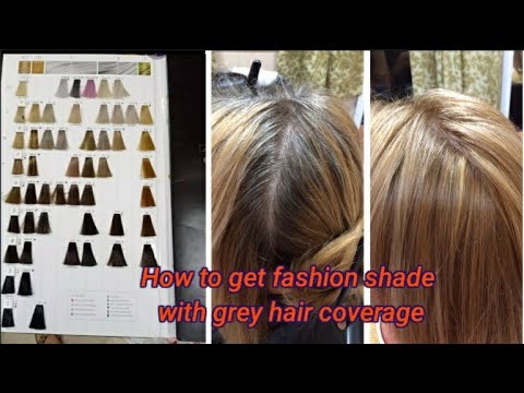 Grey hair coverage with Fashion shade/Grey hair coverage with keune ...