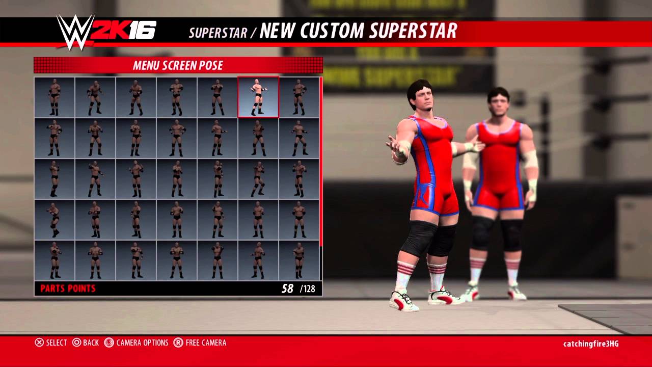 WWE 2K16 character creation DANCE!!! - YouTube