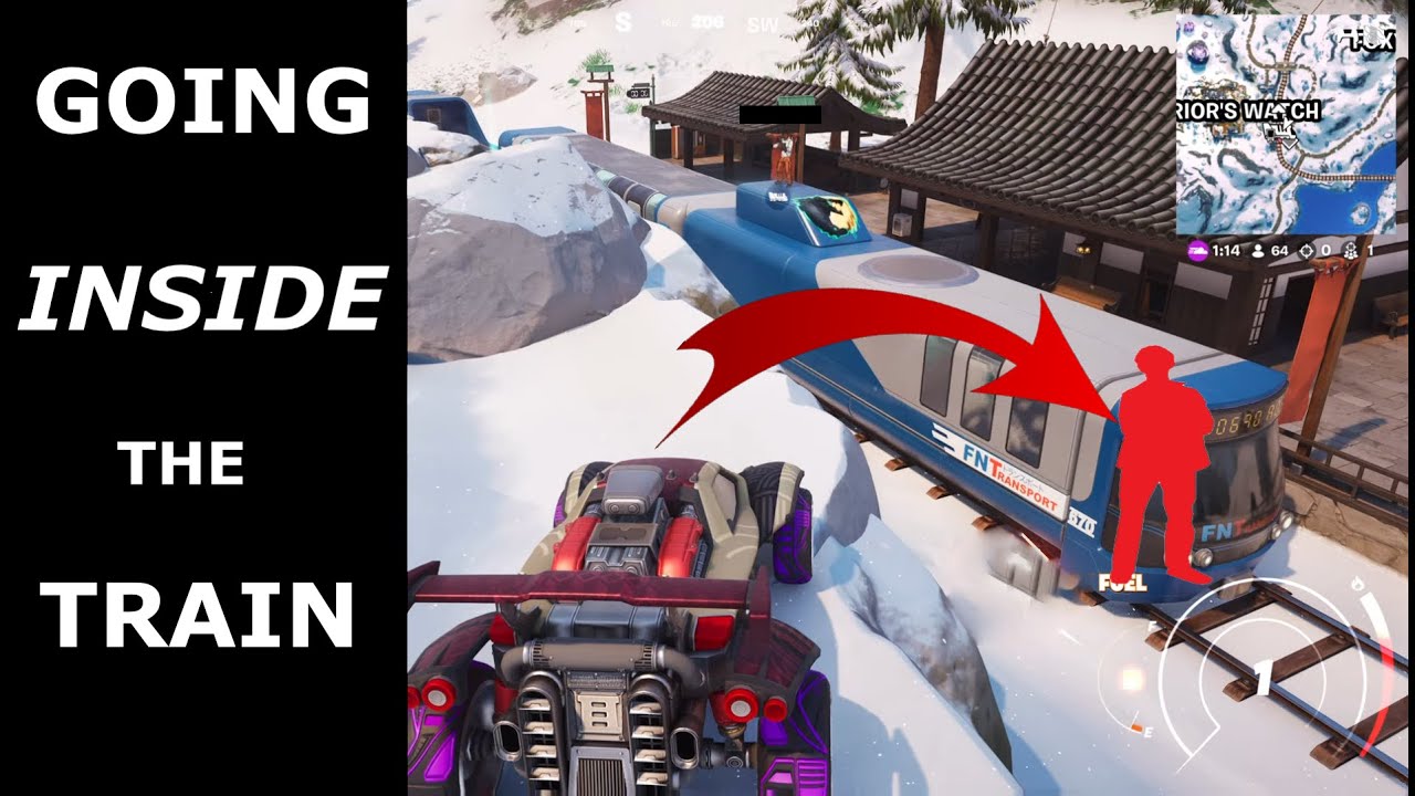 Getting Stuck Inside The Fortnite Train (Immortality Bug) - YouTube