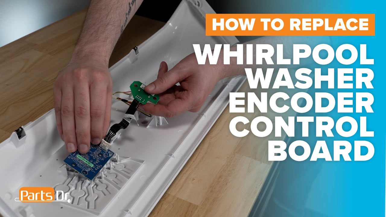 How to replace Encoder Control Board part # W11481116 on your Whirlpool ...