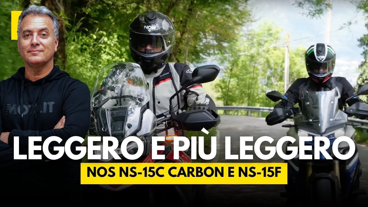 NOS NS-15C Carbon e NS-15F: carbonio vs fibra, per un modulare leggero ...