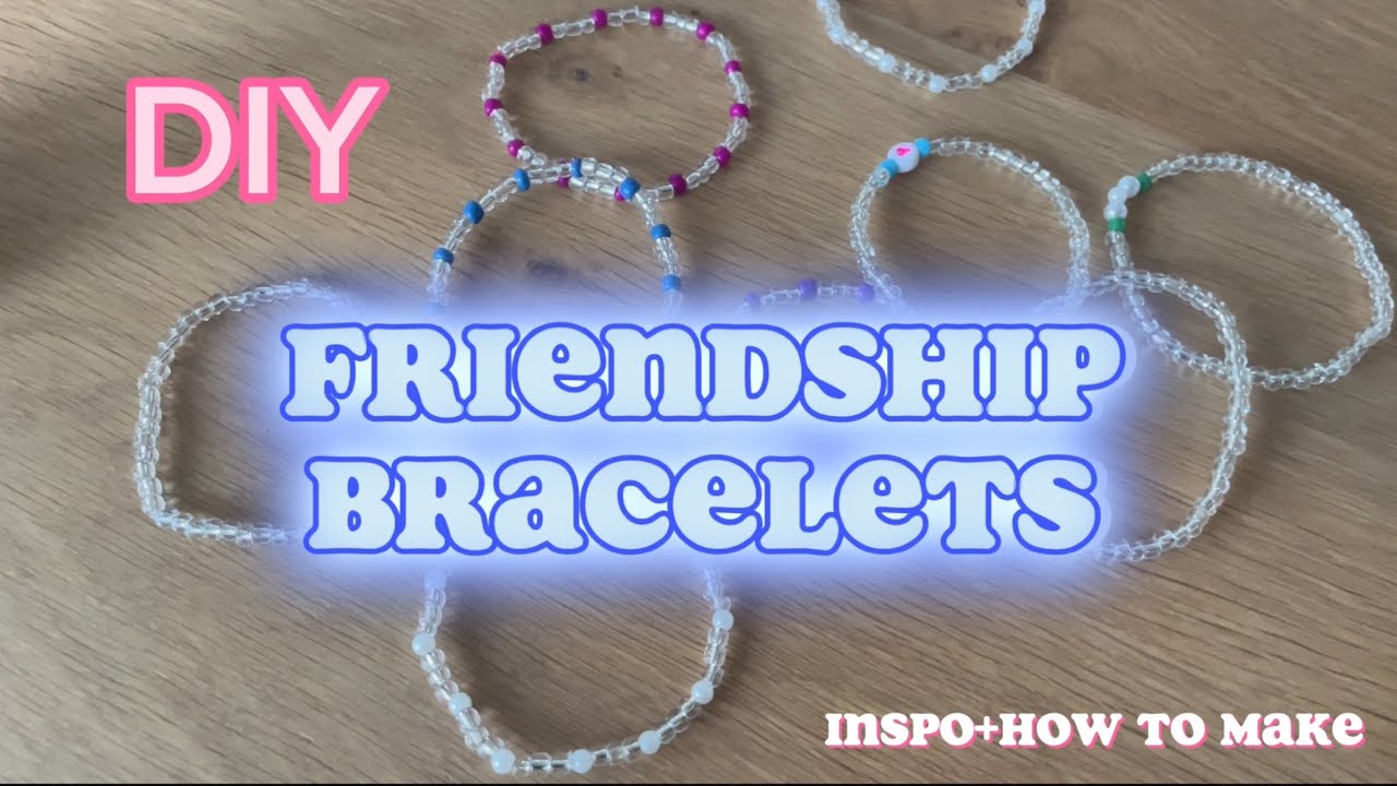 DIY FRIENDSHIP BRACELETS | How to make + inspo - YouTube