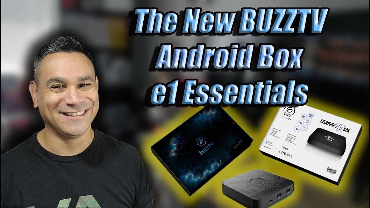 Newest Android Streaming Device BuzzTV Essentials 2021 - YouTube