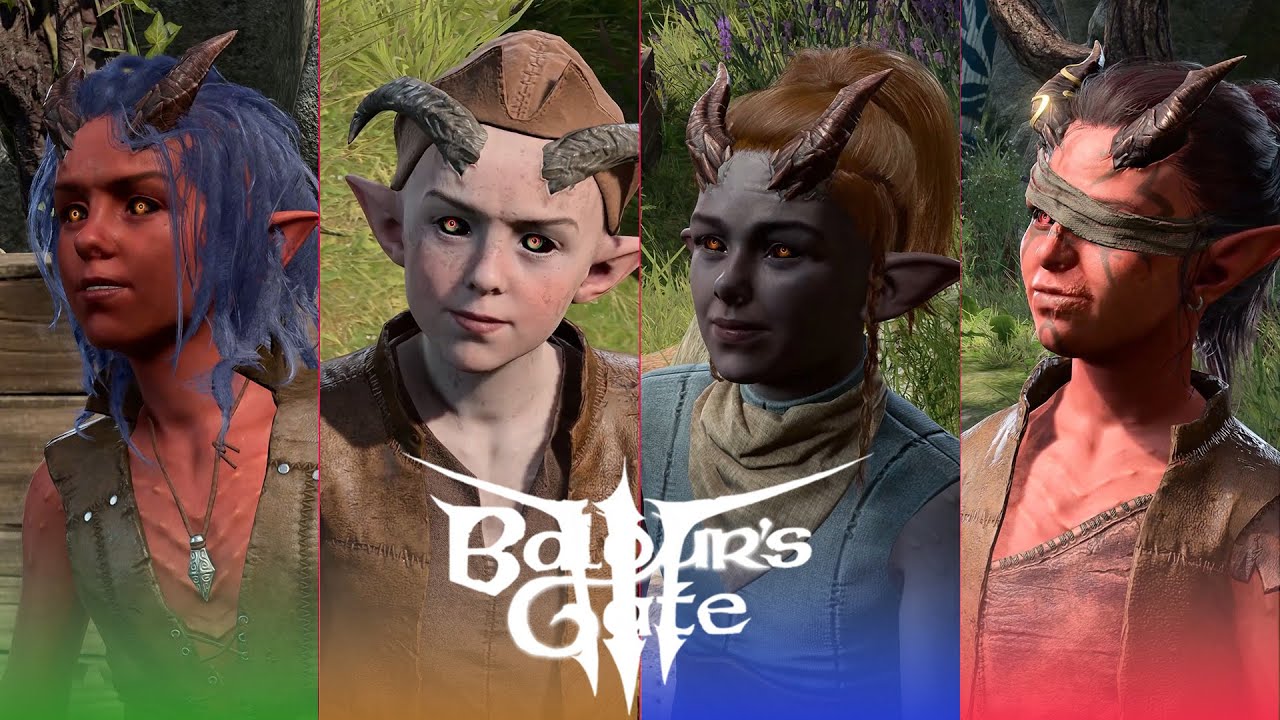 Tiefling kids leaving for Baldur's Gate - Which kid is best? - YouTube