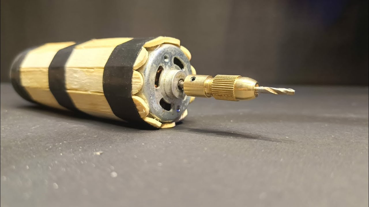 make a drill machine at home #inventions - YouTube