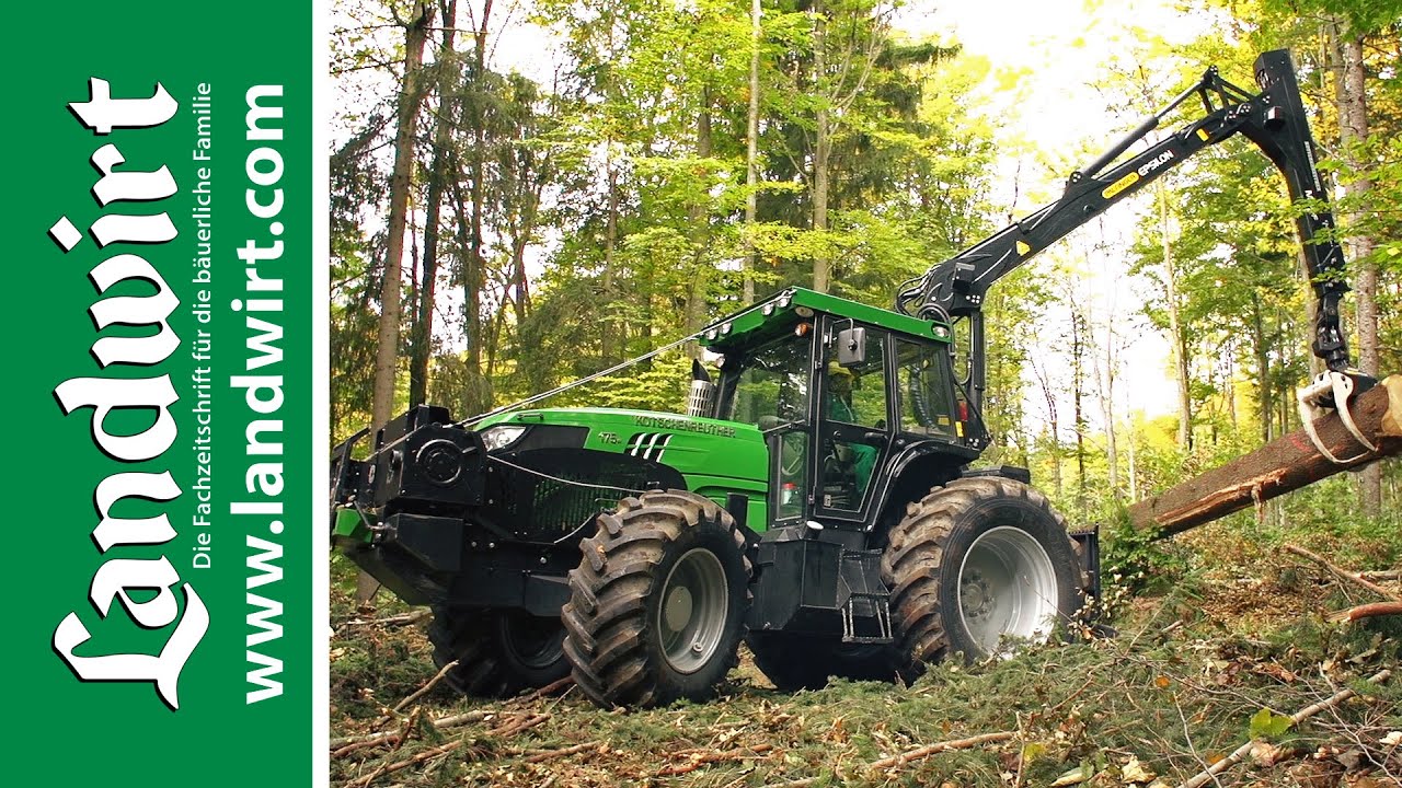 John Deere Forsttraktoren | Austrofoma 2015 | landwirt.com - YouTube