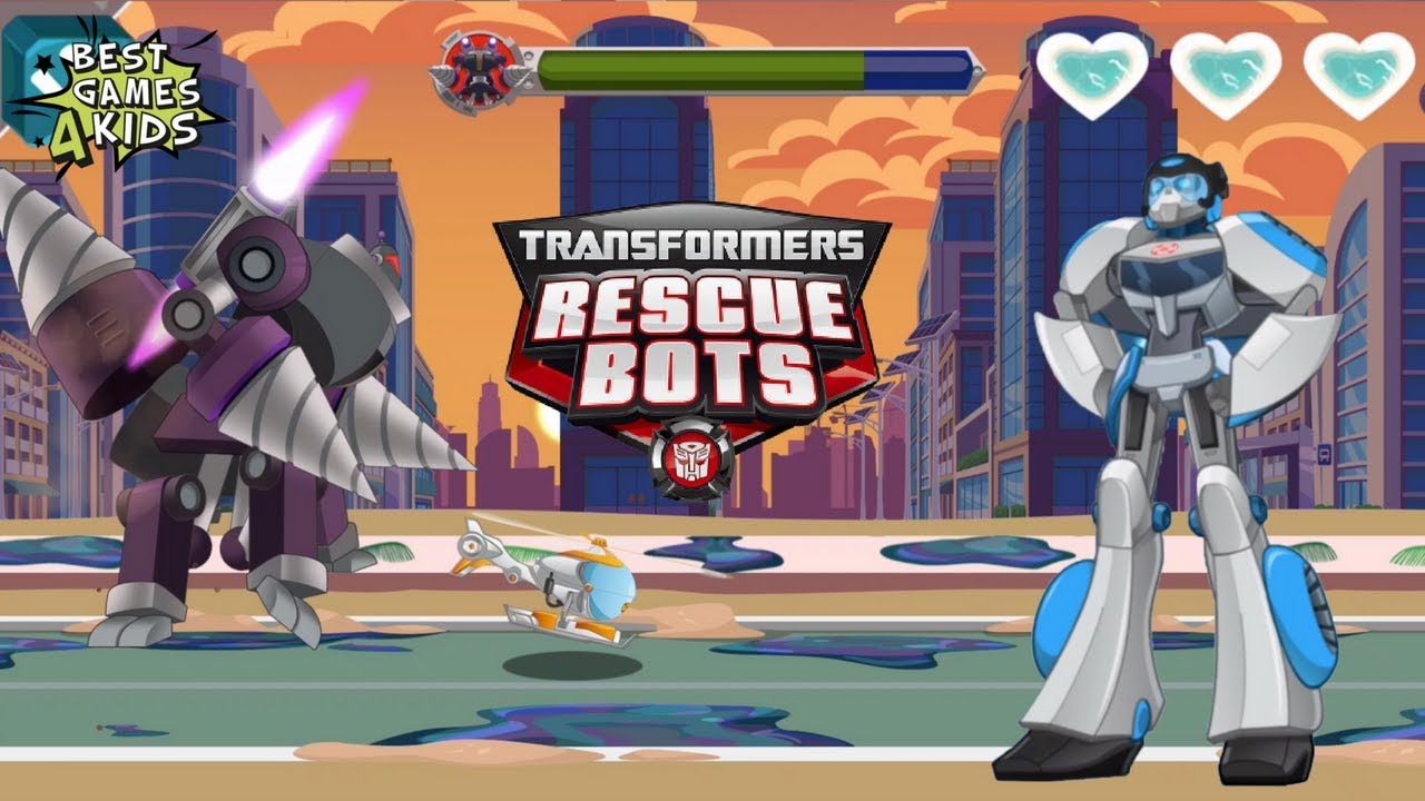 Become a giant DinoBot! | Transformers Rescue Bots: Disaster Dash Hero ...