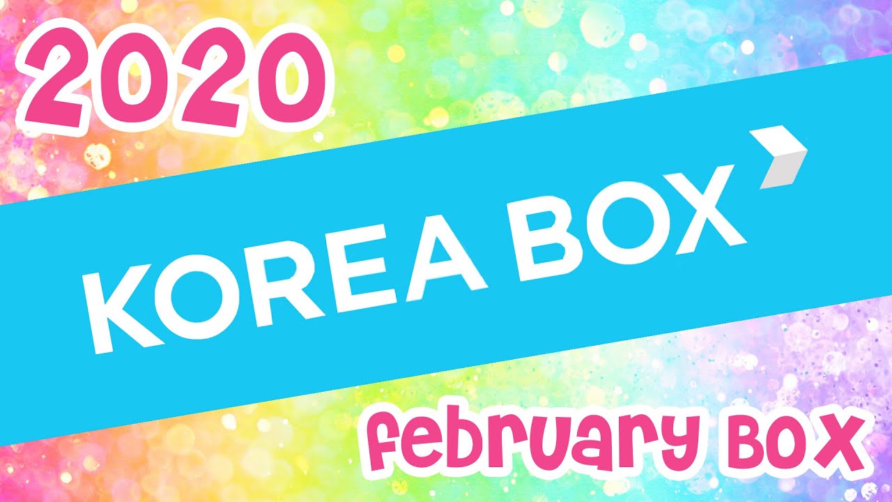 Korea Box - February 2020 - K-Pop Subscription Box - YouTube