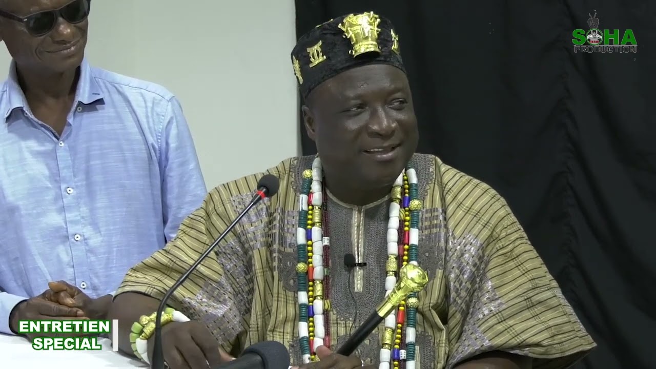 SOHA WEB TV#SA MAJESTÉ DADA GANFON TOFFA GBAGUIDI 15 DANS LES STUDIOS ...