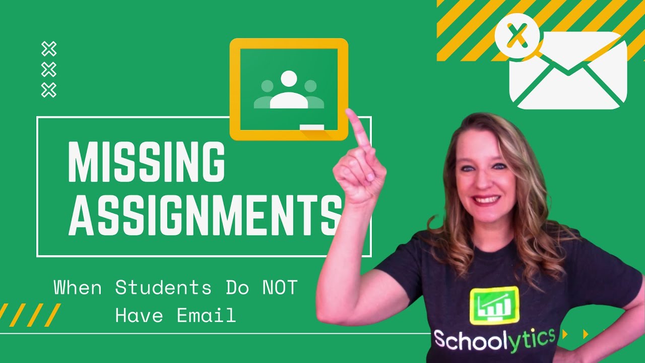 Posting Missing Assignments For Google Classroom - YouTube