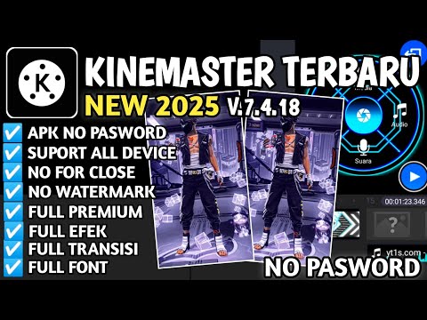 Kinemaster Pro Mod Apk‼️V7.4.18 Terbaru 2025‼️Update New - No Watermark