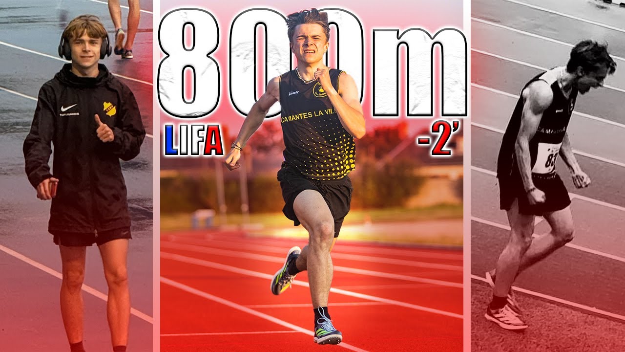 TOP 10 au Championnat d'Île de France 800m Junior ! - Sub 2 minutes ...
