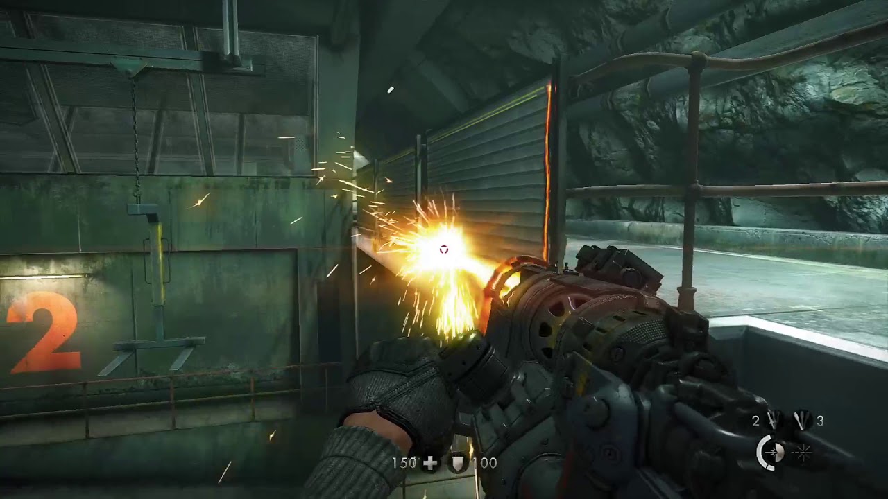 Wolfenstein The New Order - 7 Über Difficulty - YouTube