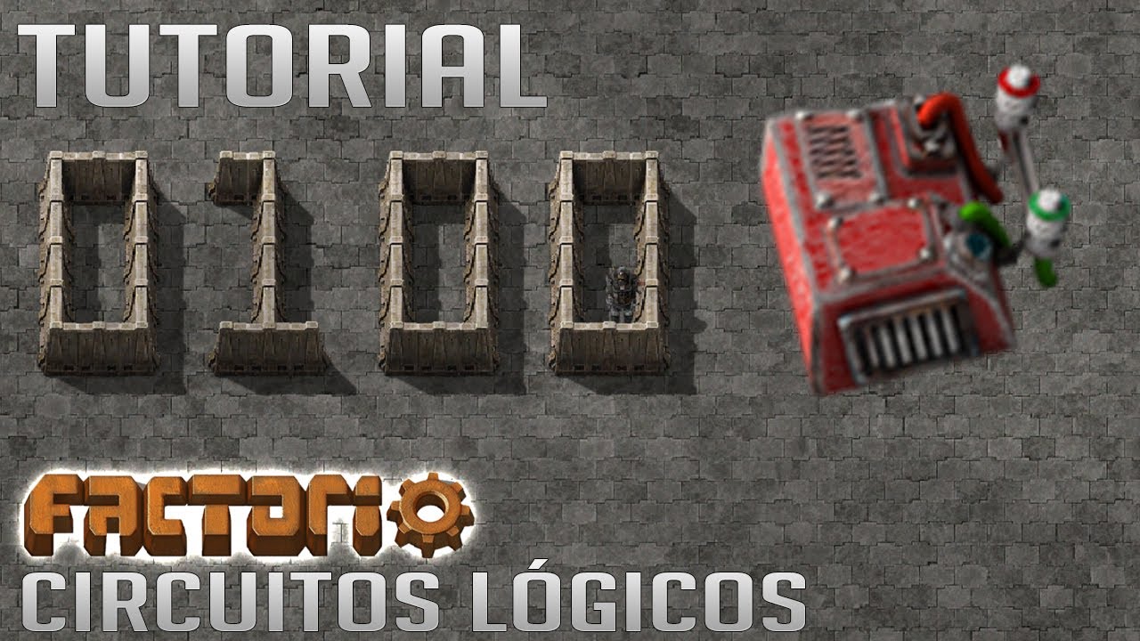 Factorio Tutorial de Circuitos Lógicos 04 PT-Br: Combinadores Pt.1 ...