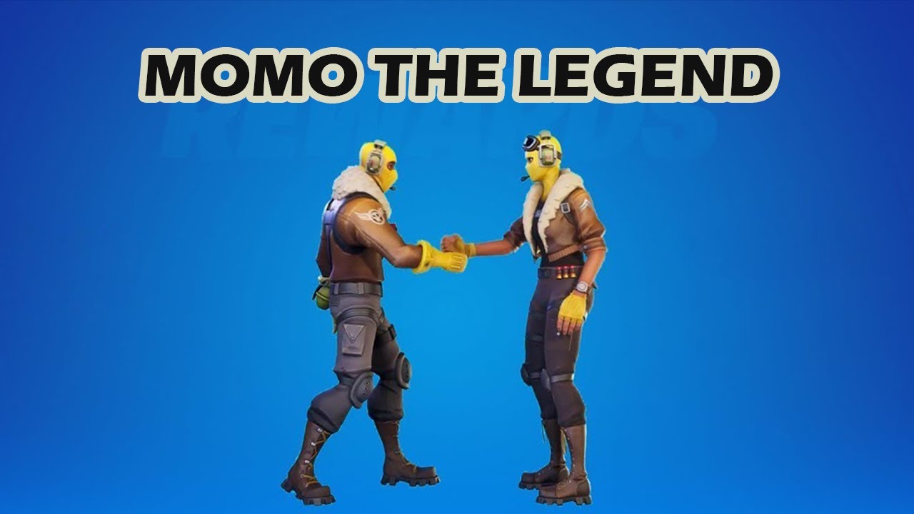 Fortnite with MOMO the Legend - YouTube