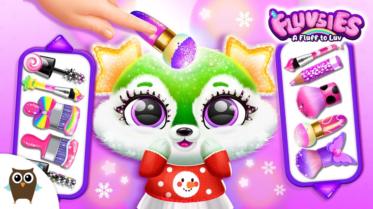 Holiday Fluvsie 🌟🎄 Fluvsies - A Fluff to Luv Game | TutoTOONS - YouTube