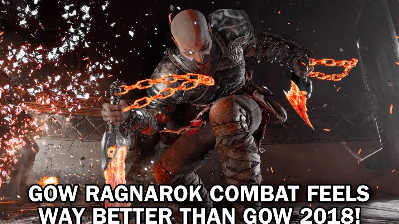 GOD OF WAR RAGNAROK COMBAT FEELS WAY BETTER THAN GOW 2018! | GOD OF WAR ...