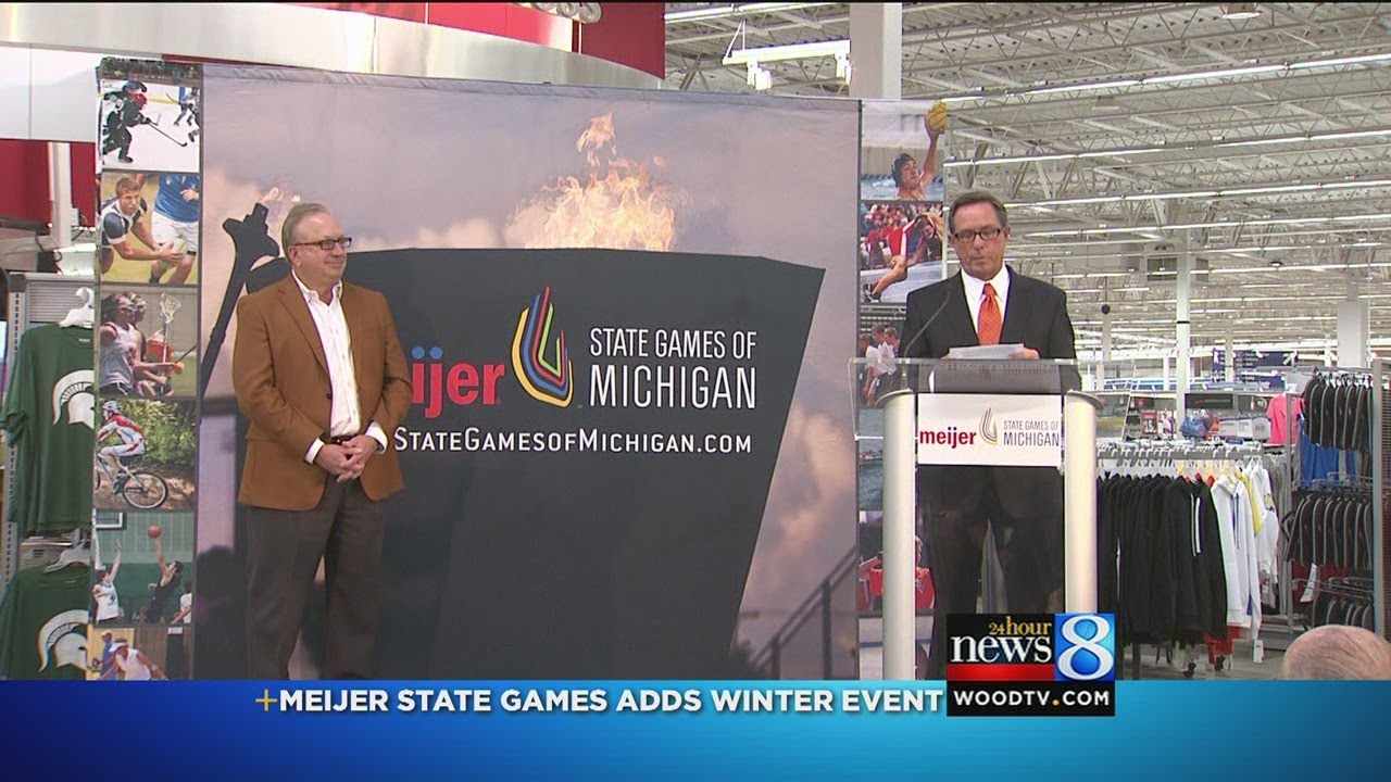 Meijer State Games adds Winter event - YouTube