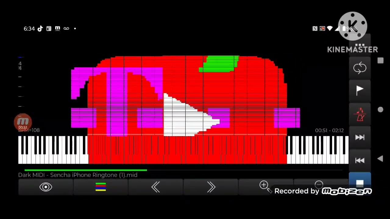 Dark MIDI - Sencha iPhone Ringtone (by MIDI Player 2024) - YouTube