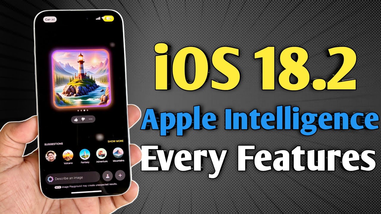 iOS 18.2 - Amazing Apple Intelligence Features - YouTube