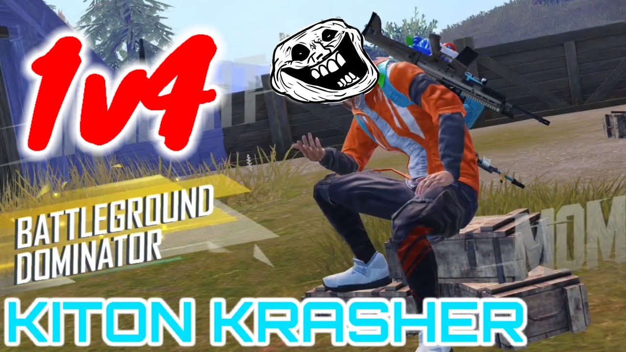 I am enough for Them in BGMI 😈 l 1v4 l KITON KRASHER - YouTube