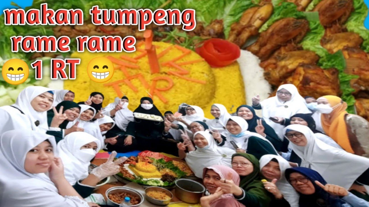 MAKAN TUMPENG RAME RAME‼️ - YouTube