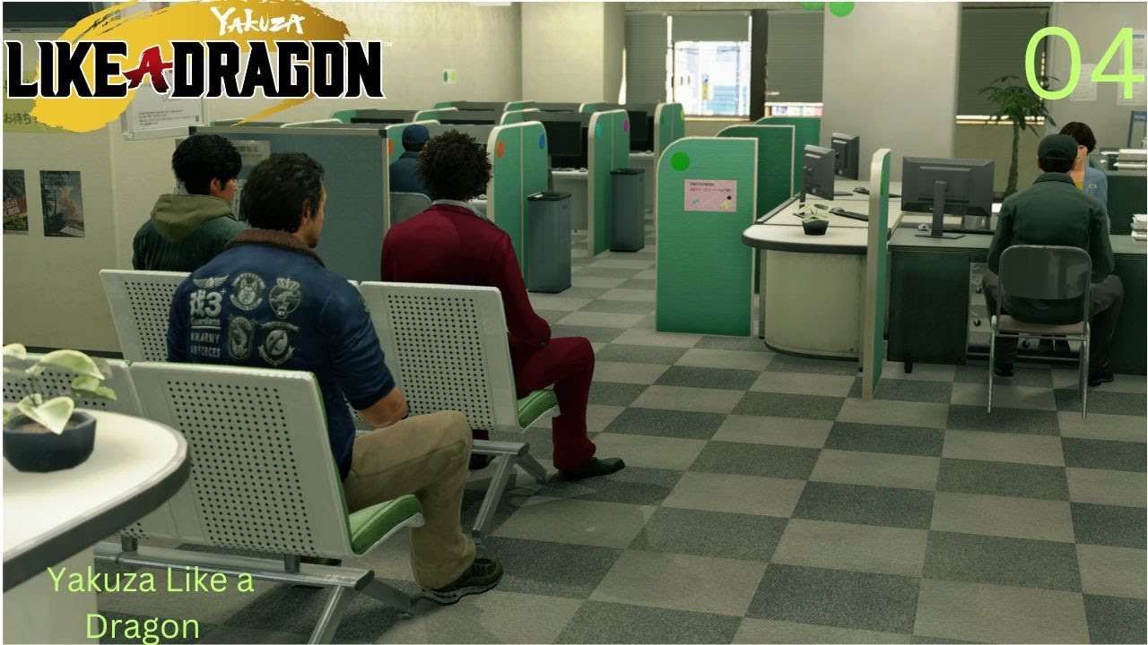 HELLO WORK | Yakuza Like a Dragon Gameplay Walkthrough Part 4 | No ...