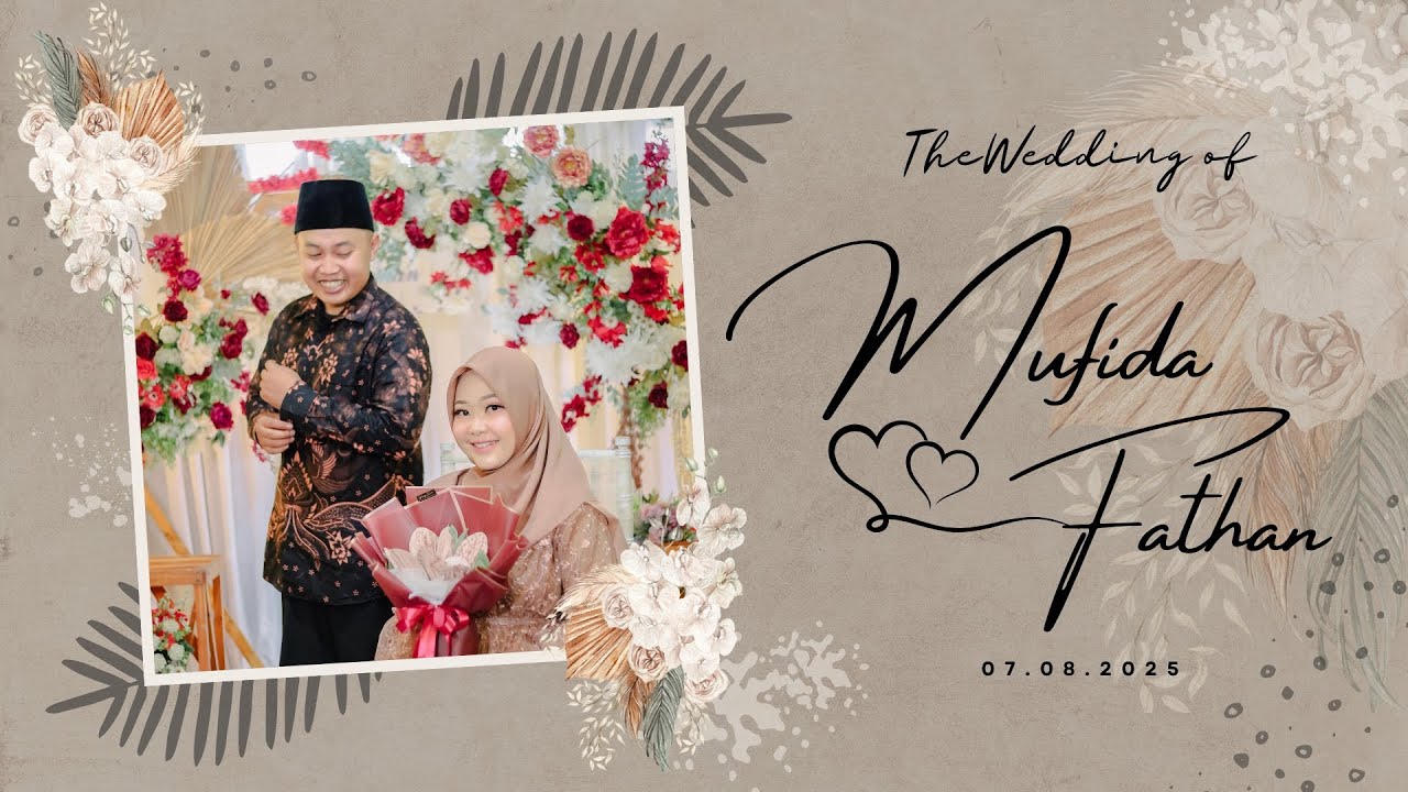 🔴 LIVE WEDDING | Mufida & Fathan 2025 - YouTube