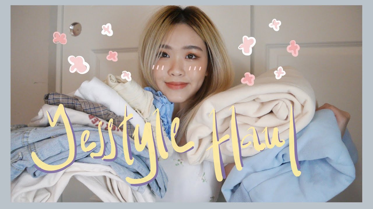 my first yesstyle haul :) // Try-on review || ash - YouTube