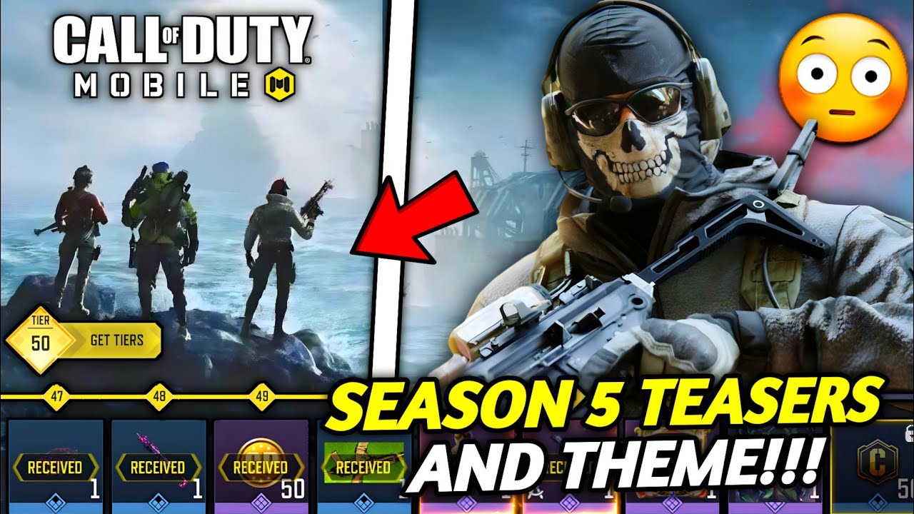 *NEW* Season 5 Teasers! New Battle Pass? + Theme + Ship Map & Weapons ...