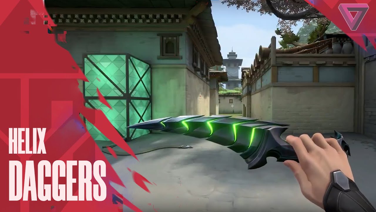 HELIX DAGGERS SKIN GAMEPLAY (HELIX KNIFE) - VALORANT HELIX SKIN ...
