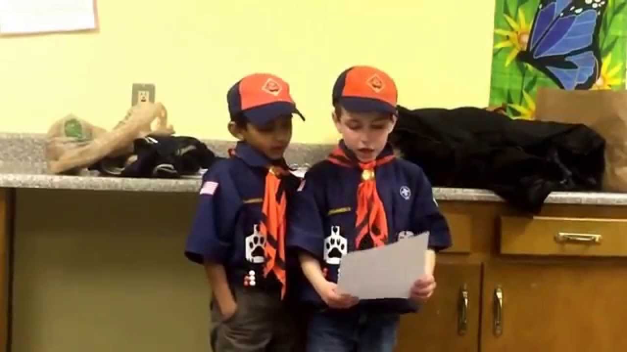 Cub Scout recruiting! - YouTube