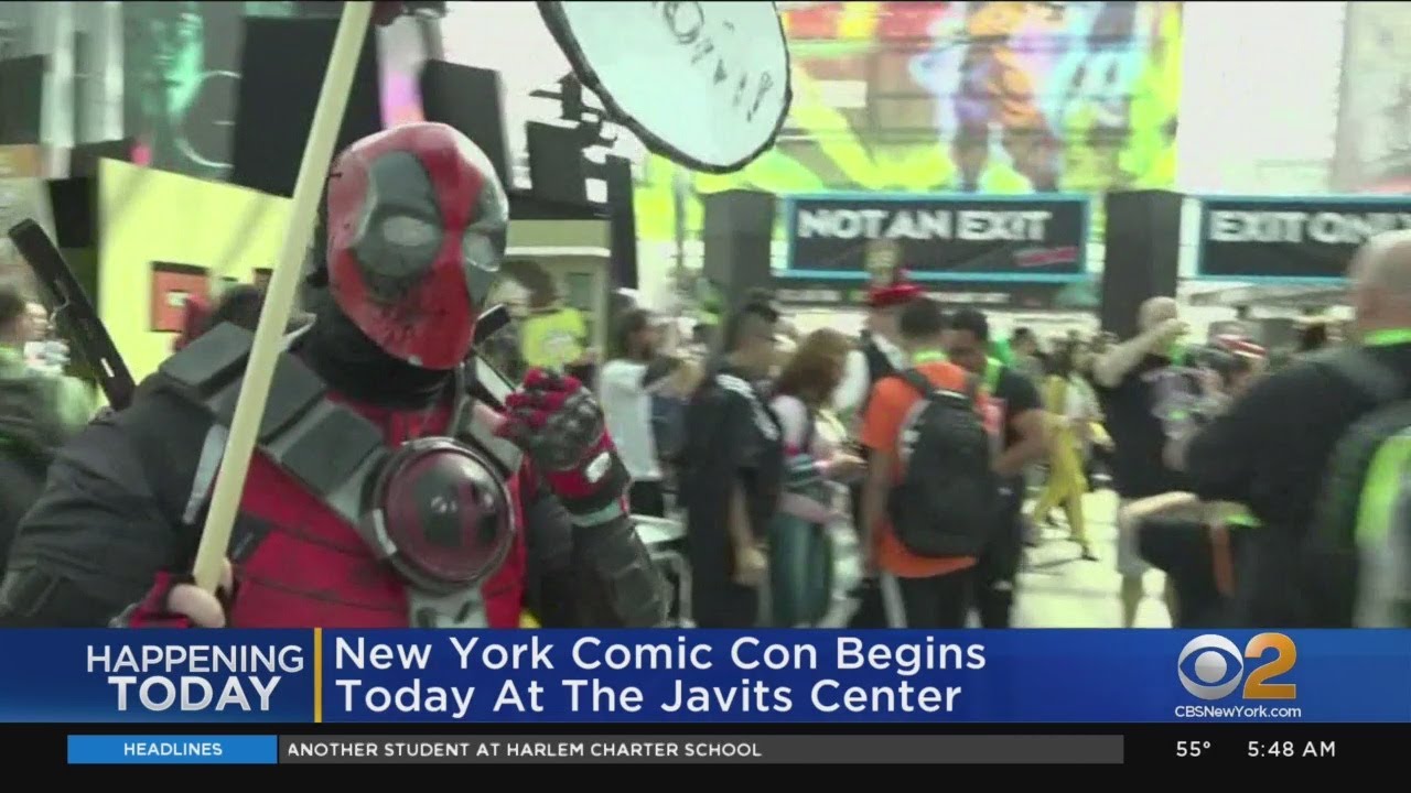 Comic Con Hits NYC - YouTube
