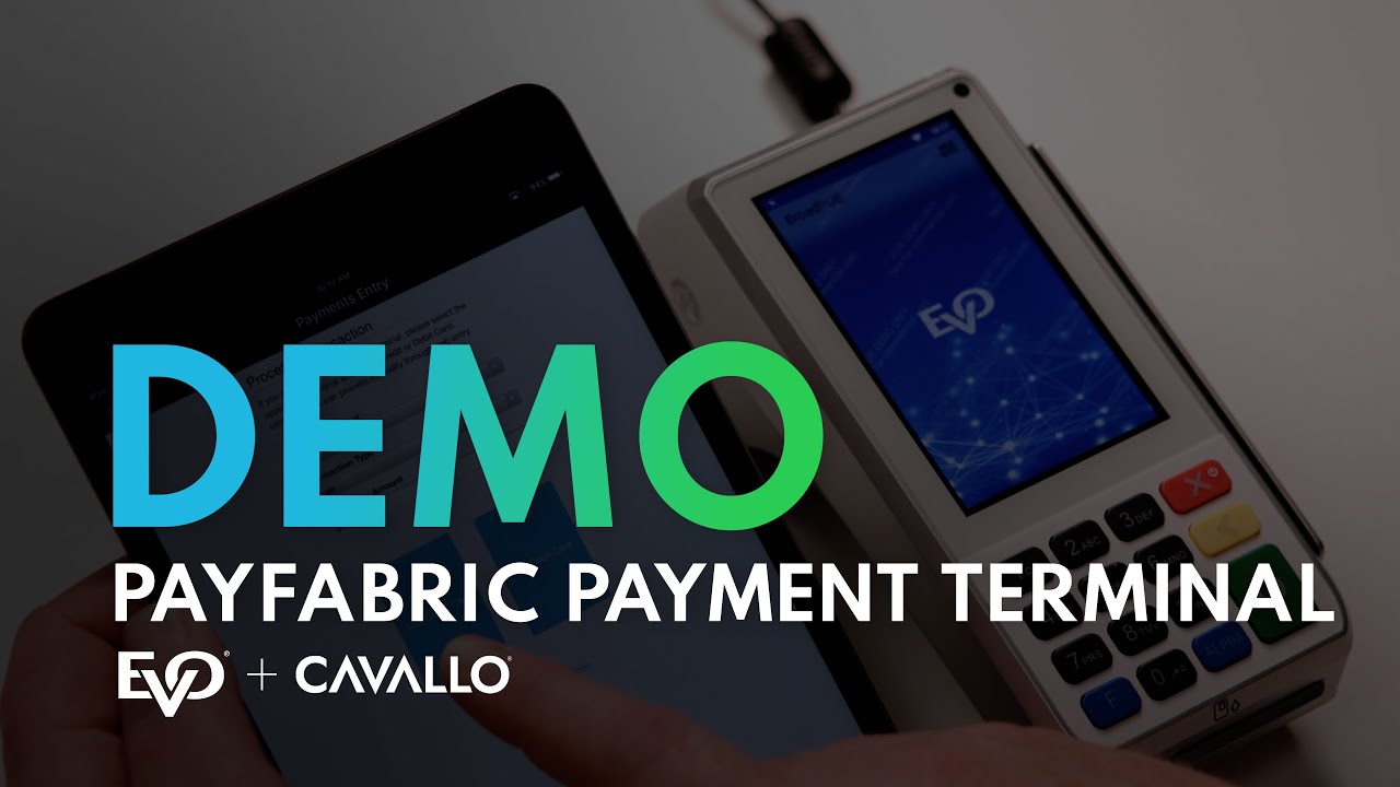 Cavallo SalesPad Mobile Terminal PayFabric Integration Demo / EVO ...