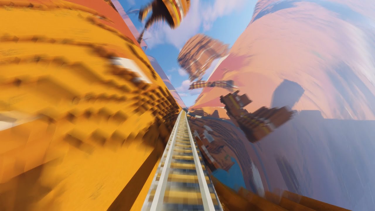 RED DESERT (Minecraft Acid Interstate) - YouTube