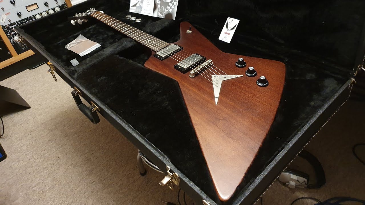 Dean USA Explorer Pro Series Z Mahogany Limited Edition Run 2004 Guitar ...