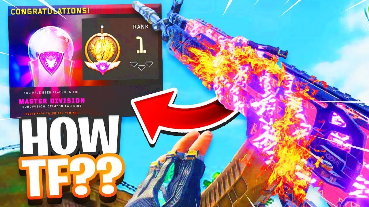 so I'm a Bronze Rank in Master Division on Black Ops 4 League Play ...