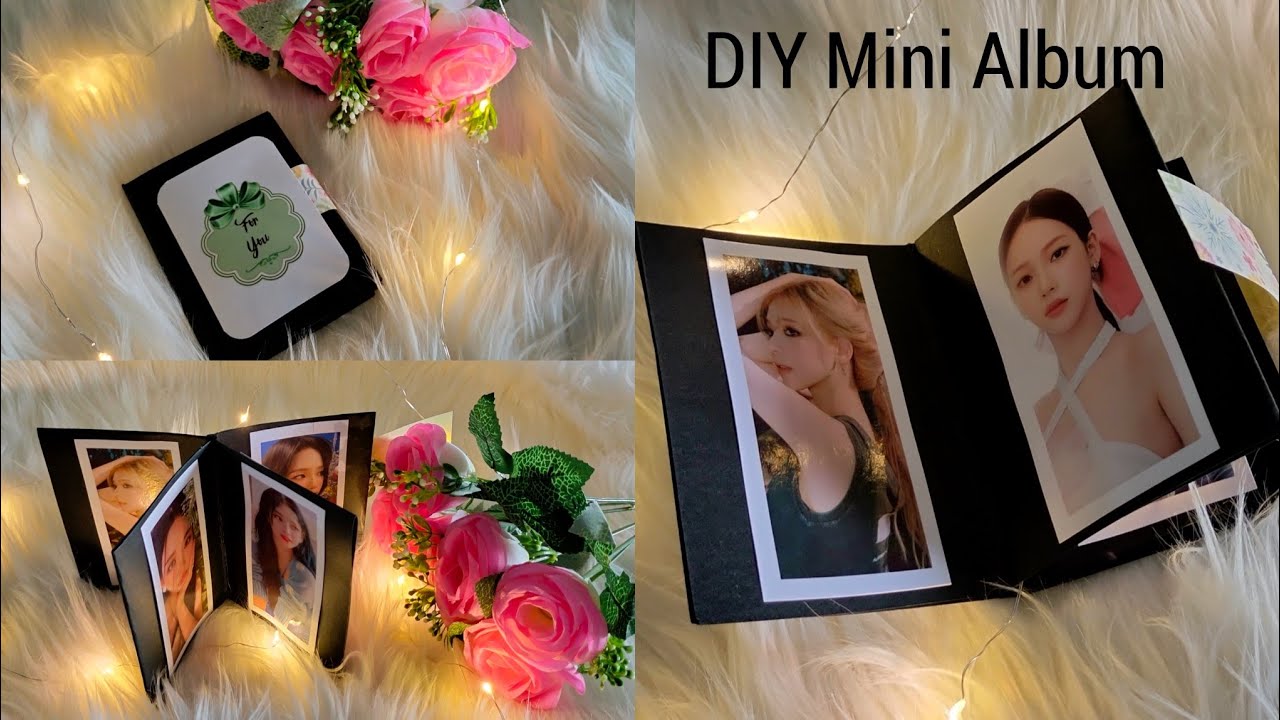 Tutorial membuat mini album foto DIY Photo book - YouTube