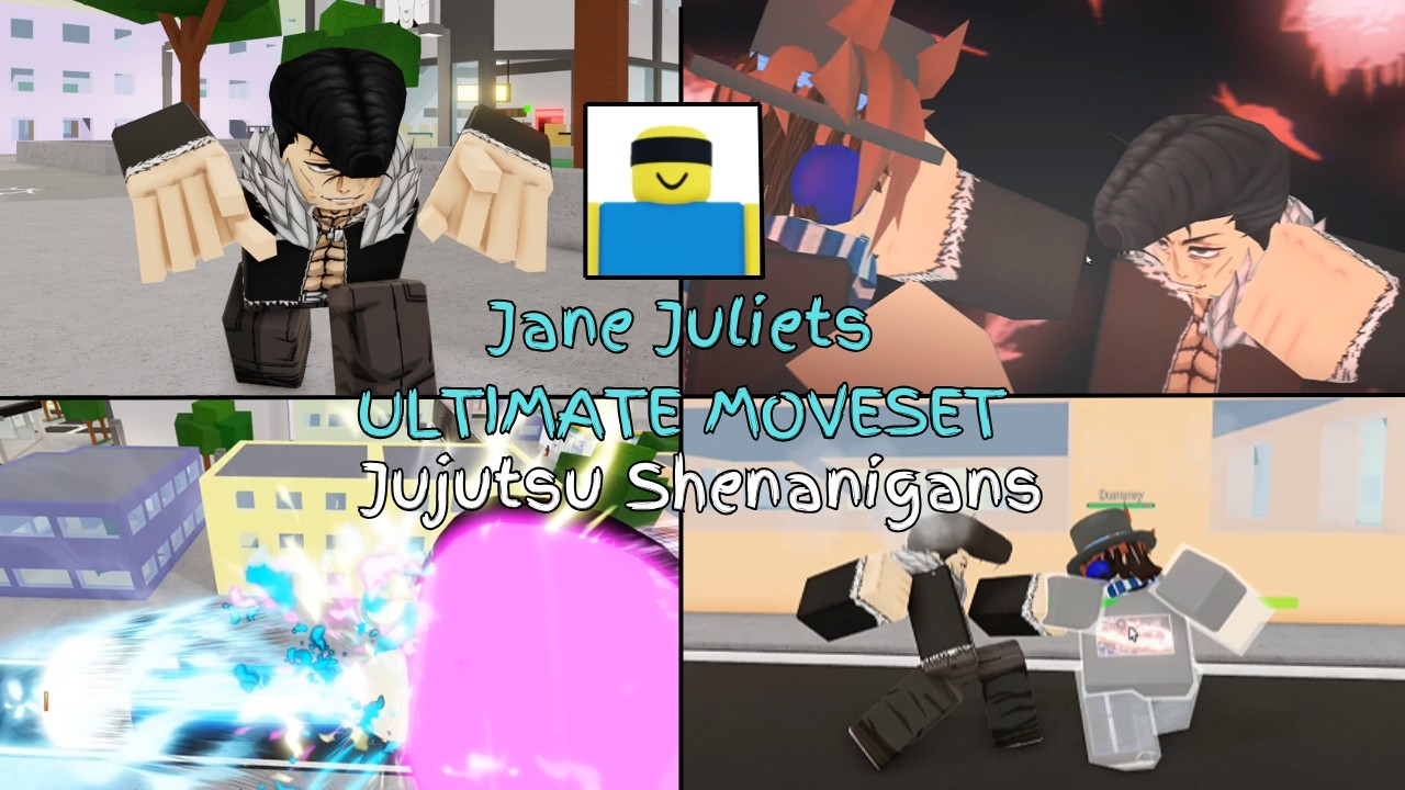 Jane Juliet (TRUE CANNON) ULTIMATE MOVESET in Jujutsu Shenanigans - YouTube