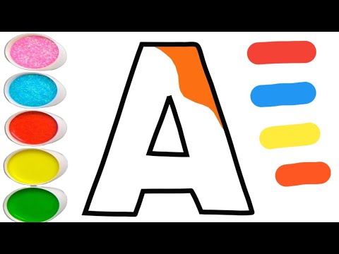 write ABCD alphabet on paper, ABCD alphabet, ABCD for kids #alphabet # ...