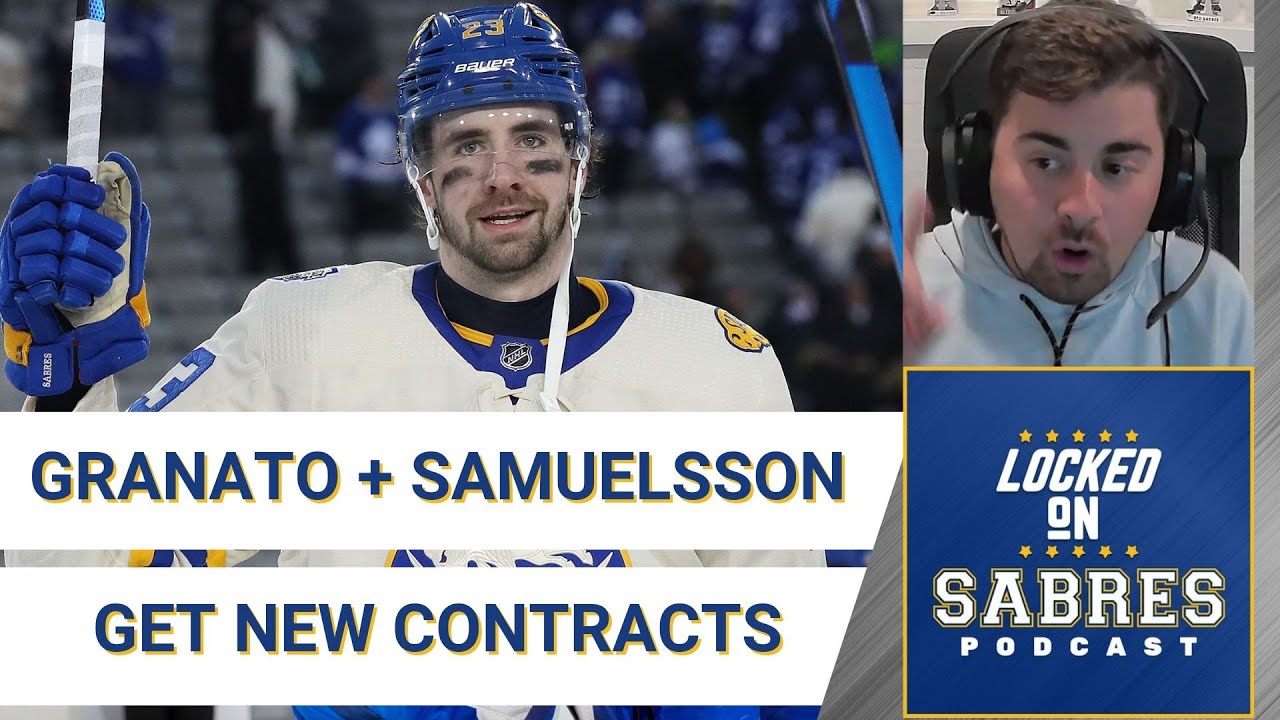 Don Granato & Mattias Samuelsson get shiny new contracts - YouTube