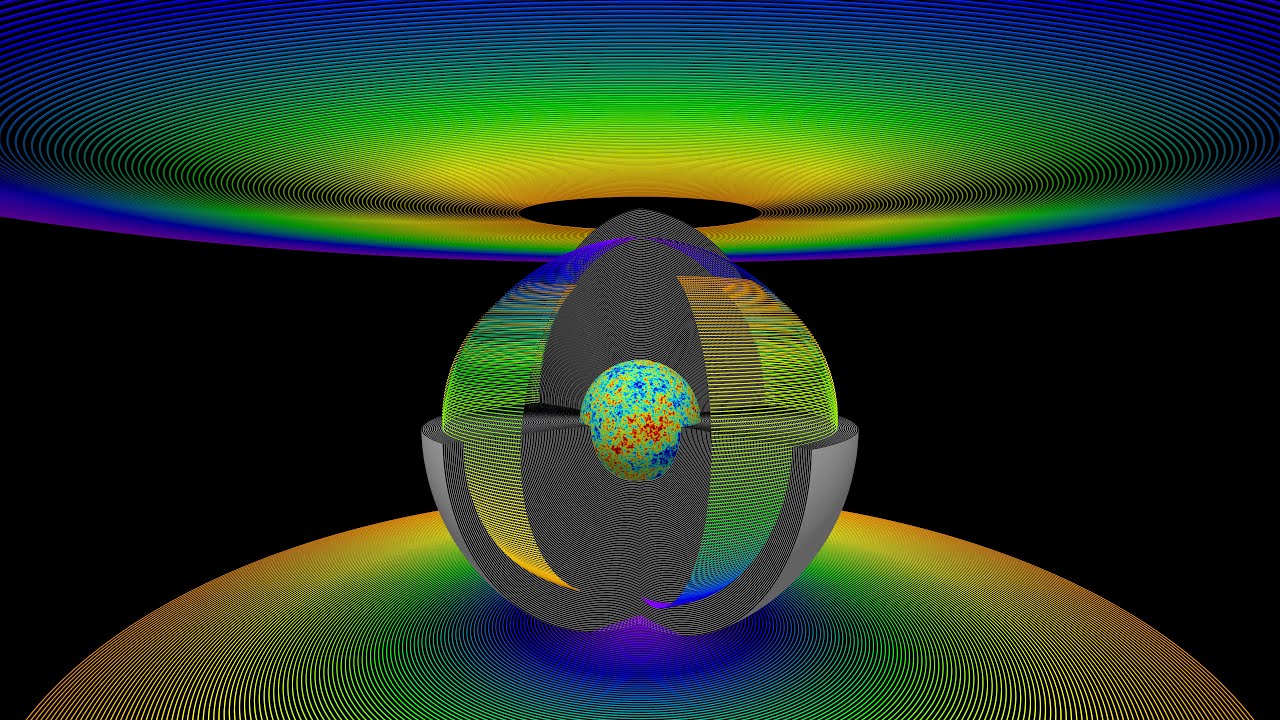 Light Propagation: Flat Universe perception of 4D Spherical Universe ...