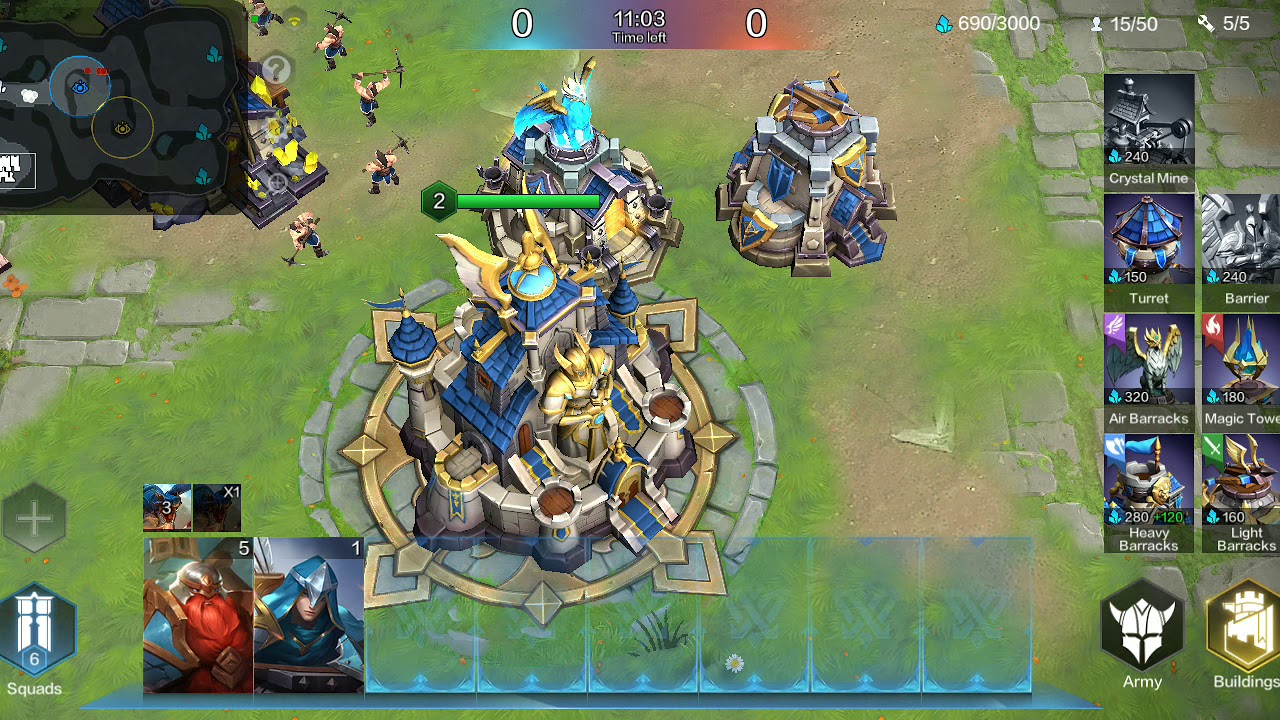 Warbound Storm Ranked Gameplay (RTS Game) Android/iOS - YouTube